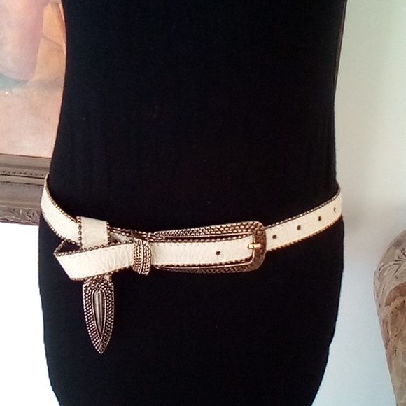 Accessories | Tooled Western Style Leather Belt | Poshmark